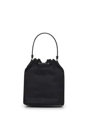Prada Borse Black Duet Bucket Bag