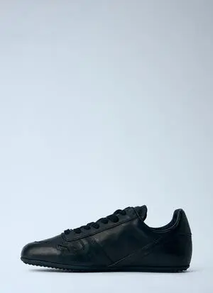 Rick Owens Minimal Leather Sneakers
