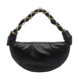 Saint Laurent Mini Amelia Hobo Bag - Black