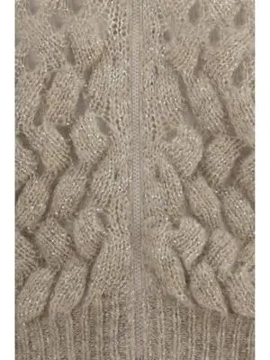 Brunello Cucinelli Mohair And Wool Blend Cardigan - Cream