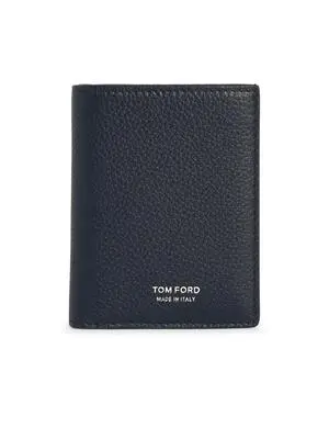 TOM FORD Leather Cardholder - Black