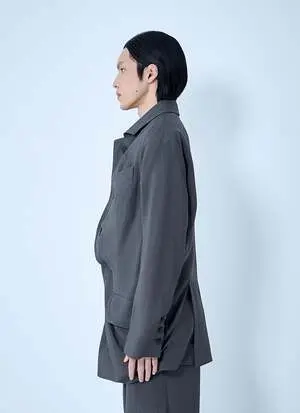 VIVIENNE WESTWOOD Asymmetrical Wool Blazer