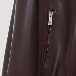Versace Bufalo Leather Blouson