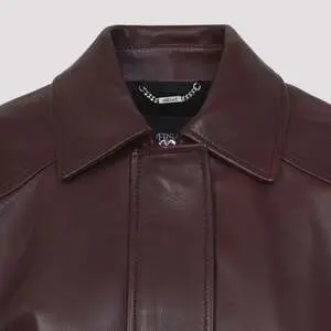 Versace Bufalo Leather Blouson