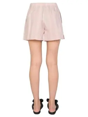 Off-White Striped Pattern Shorts