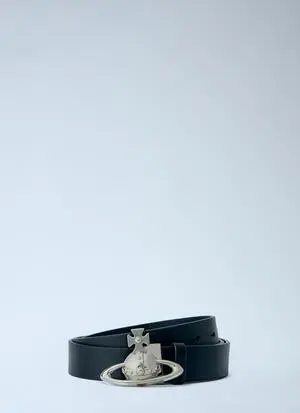 VIVIENNE WESTWOOD Orb Buckle Belt - Black