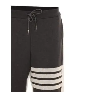 Thom Browne 4bar Colourblock Jogger Pants - Gray