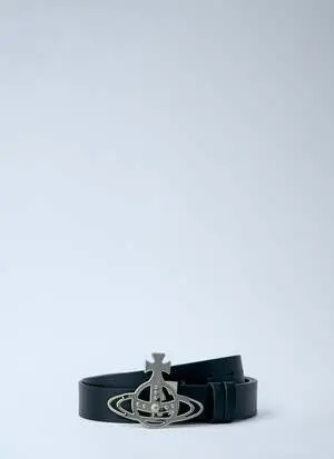VIVIENNE WESTWOOD Leather Belt - Black