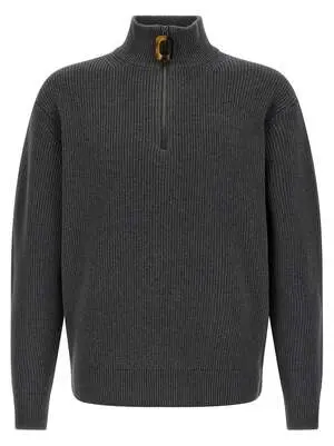JW Anderson J.w.anderson Half-zip Sweater - Gray