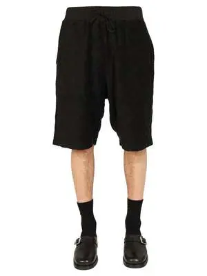 AMBUSH Monogram Logo Bermuda - Black