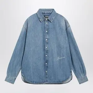 Jacquemus Simon De-nã®mes Denim Shirt - Blue