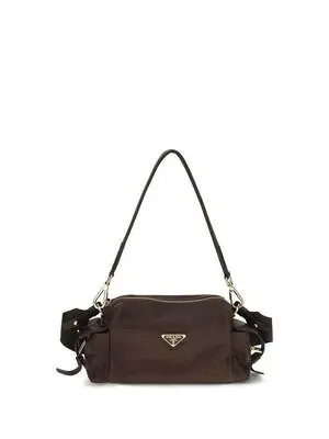 Prada Small Explore Shoulder Bag In Nappa Leather - Brown