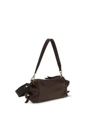 Prada Small Explore Shoulder Bag In Nappa Leather - Brown