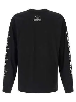 Yohji Yamamoto Nh 'ls Tee' T-shirt - Black