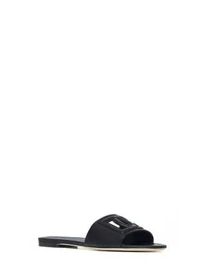Dolce & Gabbana Calfskin Slides - Multicolor
