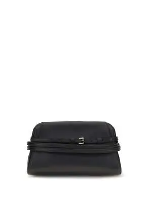 Moschino Belt-detail Clutch - Black