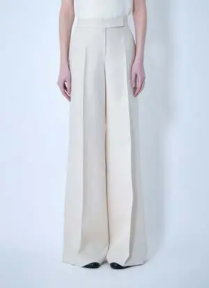 Max Mara Badesse Tailored Linen Pants