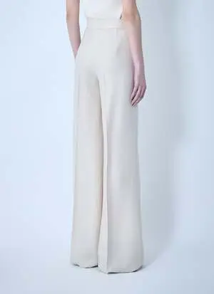 Max Mara Badesse Tailored Linen Pants