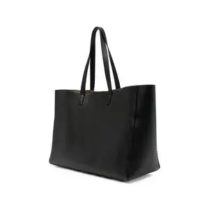 Saint Laurent Leather Tote Bag - Black