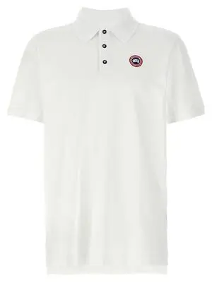 Canada Goose Beckley' Polo Shirt - White