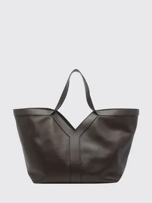 Saint Laurent Y Tote Leather Bag - Green