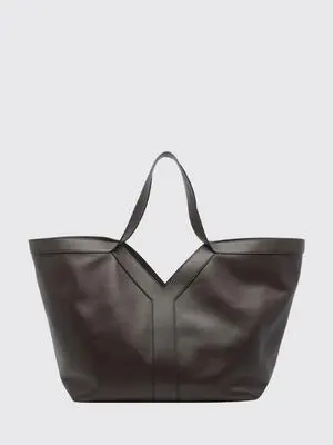 Saint Laurent Y Tote Leather Bag - Green