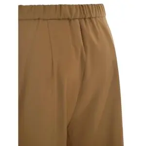 Max Mara Trousers Palazzo Pants - Brown