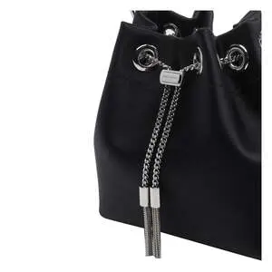 JIMMY CHOO Bon Bon Bucket Bag - Black