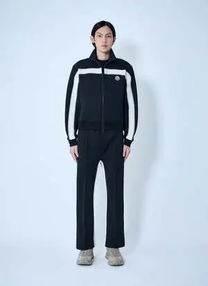 Moncler High-neck Zip Jacket - Black