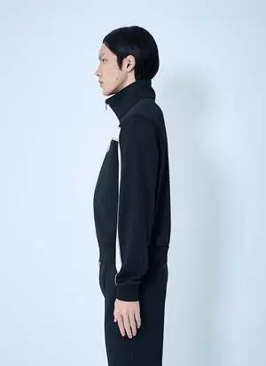 Moncler High-neck Zip Jacket - Black