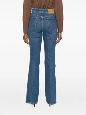 Jacob Cohen Flared Leg Denim Jeans