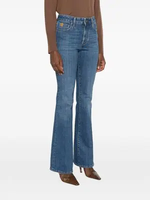 Jacob Cohen Flared Leg Denim Jeans