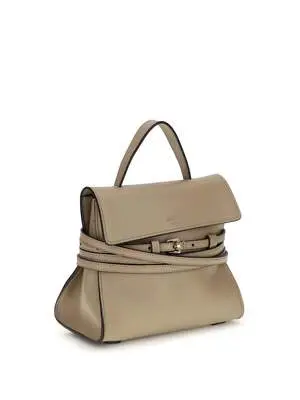 Moschino Tie Me Handbag - Cream