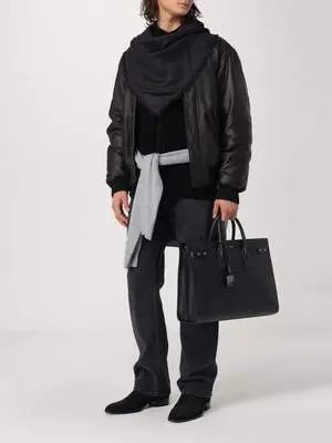 Saint Laurent Sac De Jour Grained Leather Bag