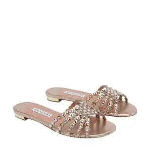 AQUAZZURA Tequila Flat Sandals