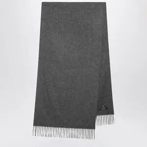 Loro Piana Grande Unita Scarf In Grey Melange - Gray