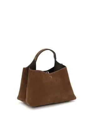 TOD'S Suede Handbag - Brown
