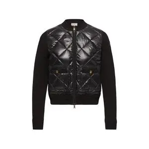 Moncler Jackets Bomber Jackets - Black