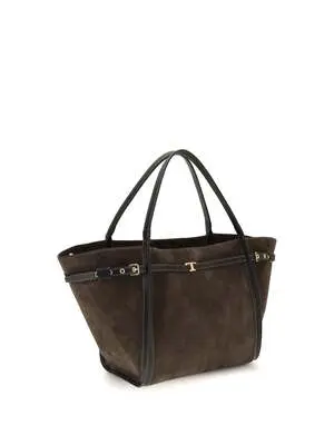 TOD'S Suede Tote Bag