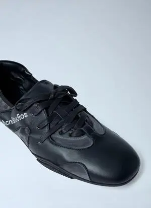 Acne Studios Leather Lace-up Sneakers