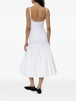 Jacquemus La Robe Agave In Cotton Poplin