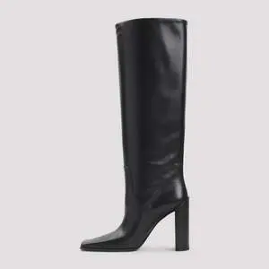 Alaïa 90 Calf Leather Knee High Boots
