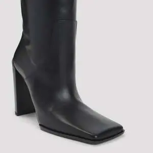 Alaïa 90 Calf Leather Knee High Boots