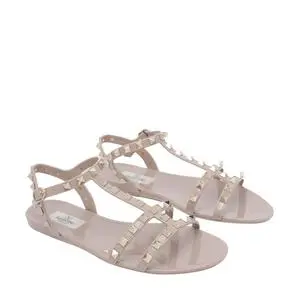 Valentino Garavani Rubber Rockstud Sandals
