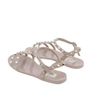Valentino Garavani Rubber Rockstud Sandals