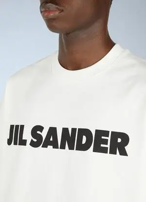 JIL SANDER Logo Print T-shirt