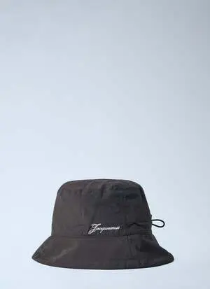 Jacquemus Le Bob Baluchon Bucket Hat - Brown