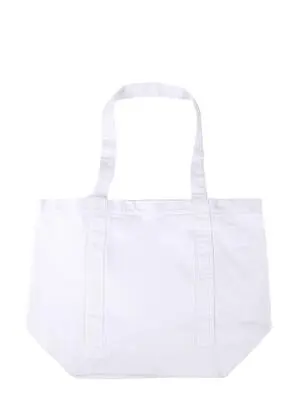 Raf Simons Logo Shopping Bag - White