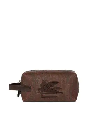 Etro Arnica Bag With Pegasus Embroidery - Brown