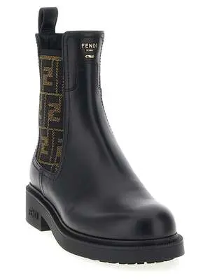Fendi Filo' Ankle Boots